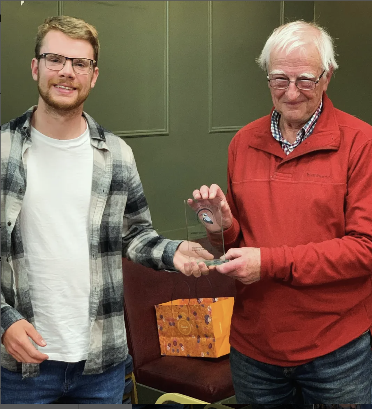 The Robert Bradshaw Award – Glamorgan Bird Club